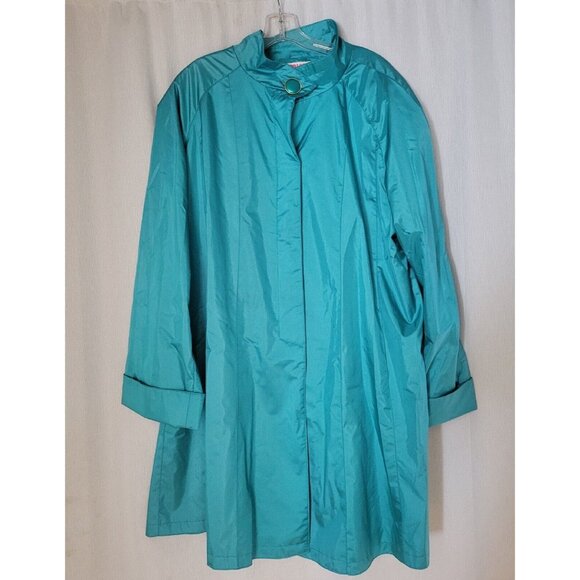 Vintage | Jackets & Coats | Vintage 99s Misty Weather Rain Jacket Coat ...